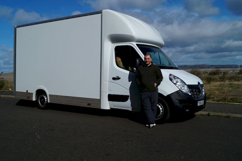White Van Man Edinburgh - Van and driver